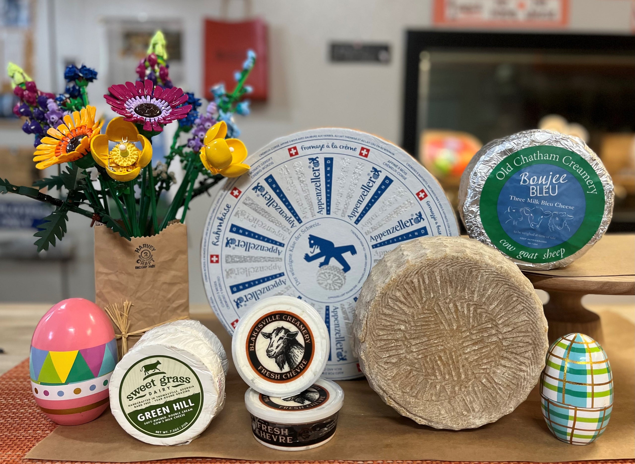 5 Easter Cheeses in a Gable box | Houston Dairymaids